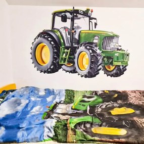 INSPIO Dětské samolepky na zeď pro kluky - Traktor