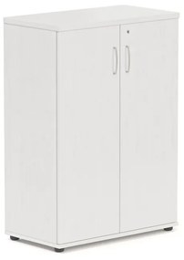 Střední skříň Visio 80 x 38,5 x 113 cm, bílá