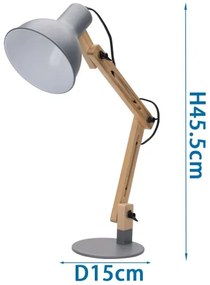 Aigostar - Stolní lampa 1xE27/40W/230V
