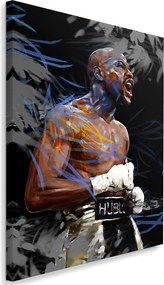 Obraz na plátně, Portrét Floyda Mayweathera 40x60