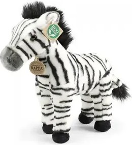 RAPPA Plyšová zebra stojící 30 cm / ECO-FRIENDLY / od 0 měsíců