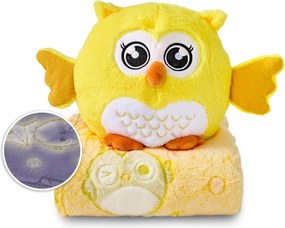 Dormeo Warm Hug sovičky náladičky žlutá (Smíšek)