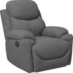 HOMCOM Relaxační Křeslo Jednoduché Sofa Recliner 150° Nastavitelné TV Křeslo s Funkcí Spánku do Obývacího Pokoje, Lněná Šedá 93 x 88 x 102 cm | Aosom