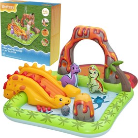 Vodní hřiště s dinosaury, sopkou a míčky Bestway 53172