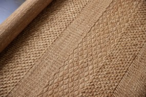 Diamond Carpets India, Ručně vázaný kusový koberec Golden Rugtriever DESP P94 Golden, 80x150, hnědá, chodba / předsíň