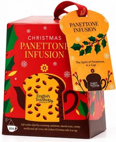 ENGLISH TEA SHOP Čajová směs Panettone 10 ks