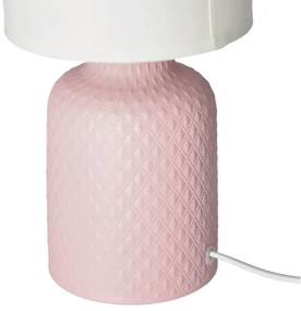 Stolní lampa INER 1xE14/40W/230V růžová