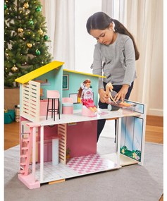 PlayTive Dřevěný domeček pro panenky Stella 375251
