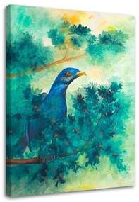 Gario Obraz na plátně Pták ukrytý ve větvích - Anna Baranova Rozměry: 40 x 60 cm