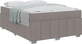 Rám postele Taupe 160 x 200 cm textil 3398297