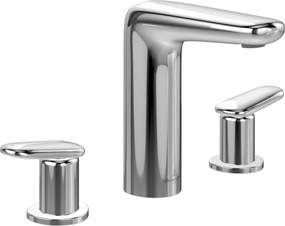 Villeroy & Boch Antao - Umyvadlová baterie s výpustí Push-Open, 3-otvorová instalace, chrom TVW11100100061