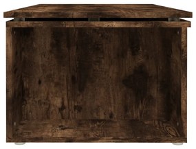 Konferenční stolek kouřový dub 150x50x35 cm kompozitní dřevo - Default Title
