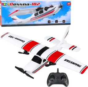 LEAN Toys Dálkově ovládané letadlo z pěnového materiálu RC Cessna 182 2,4 GHz