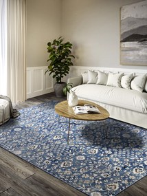 Villeroy & Boch Kusový koberec 106119 Blue, Cream, 200x280, modrá, ložnice