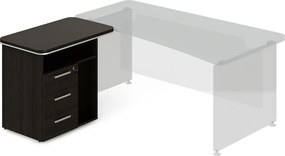 Sestava kancelářského nábytku TopOffice 7, wenge