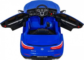 Ramiz Elektrické autíčko Mercedes Benz GLC63S SUV pro děti modré + dálkové ovládání