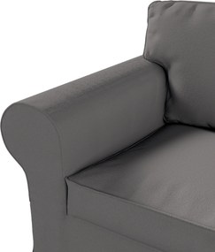 Potah na křeslo IKEA Ektorp barva béžová látka pletený vzor