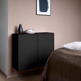 Černý nástěnný koš na prádlo Laundry Box – ReCollector