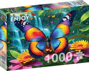 ENJOY Puzzle Motýl v lese / 1000 dílků / od 14 let