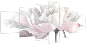 Obraz - Květ růže (210x100 cm)