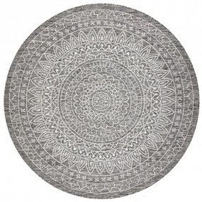 Kusový koberec Bineas šedý kruh 160cm