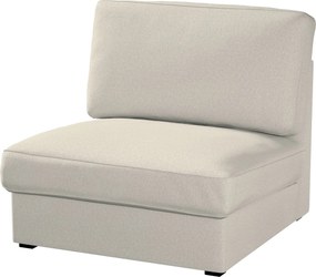 Potah na neskládací křeslo IKEA Kivik barva béžová látka pletený vzor