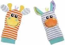 Playgro - Chrastící ponožky a náramky pastelové / plastelové