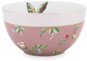 Pip Studio La Majorelle miska Ø18cm, růžová (porcelánová miska)