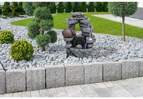 Zahradní fontána BestBerg EF-12 / polyresin / 57 x 34,5 x 74 cm