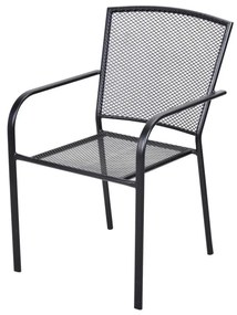 ROJAPLAST Zahradní židle - ZWMC-19, kovová
