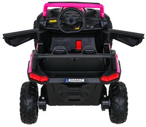 Elektrické autíčko Buggy UTV Strong 12 V-MINI růžové