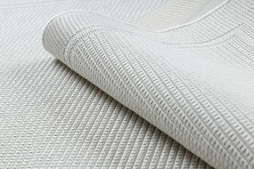 Dywany Łuszczów Kusový koberec Timo 5979 White – na ven i na doma ROZMĚR: 80x250