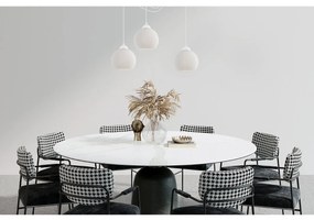 Závěsné svítidlo Riffle Round Spider, 3x bílé skleněné stínítko, w