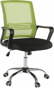 Tempo Kondela Kancelářská židle APOLO, síťovina zelená/černá