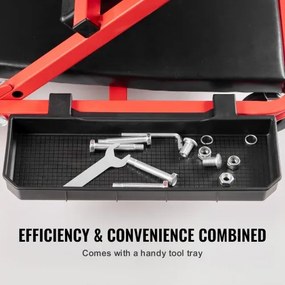 91,4 cm Foldable Z Garage Creeper Mechanic Creeper Stool Kapacita 136,1 kg