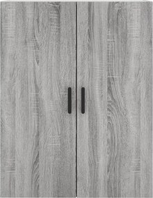 Skříň highboard šedá sonoma 69,5 x 34 x 180 cm kompozitní dřevo 3198159