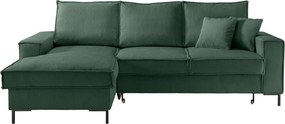 XXXLutz ROHOVÁ SEDAČKA, textil, tmavě zelená P & B - Sedací soupravy - 002310021706