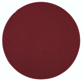 Vopi koberce Kusový koberec Astra červená kruh - 200x200 (průměr) kruh cm