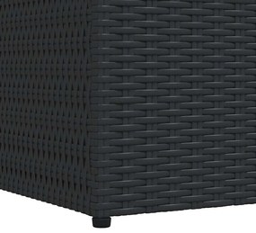 vidaXL Marketos Zahradní úložný box černý 150 x 100 x 100 cm polyratan