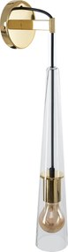 Toolight - Nástěnné svítidlo E27 60W APP896-1W, zlatá, OSW-06890