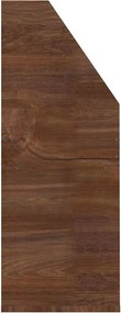 Dětský regál na časopisy hnědý dub 71 x 30 x 78,5 cm kompozit 339528