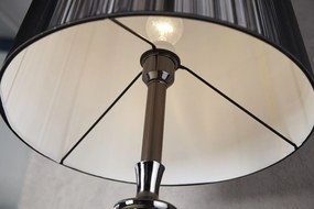 Noble Home Stojací lampa RUBERA, 160 cm, černá