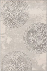 Kusový koberec vlněný Agnella Isfahan M Asyria Popiel šedý Rozměr: 300x400 cm