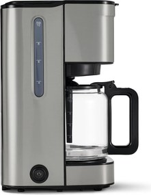 Tchibo - Překapávač na kávu »Let's Brew Elegant«, stříbrný