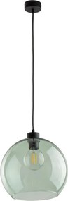 Lustr na lanku CUBUS 1xE27/15W/230V černá/kouřová zelená