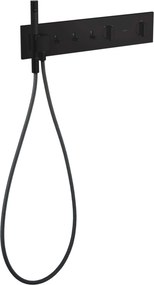 Axor ShowerComposition - Termostatická baterie pod omítku, pro 3 spotřebiče, s příslušenstvím, matná černá 12572670