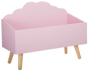 Atmosphera for Kids Úložný box na hračky 58 x 28 x 45 cm růžový