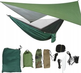 Turistická Houpací Síť S Moskytiérou 290 X 140 CM Tarp