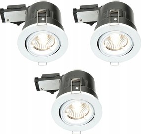 Stropní svítidlo Diall 3 x 5W Led GU10 345 lm Bodové, odolné vůči povětrnostním vlivům