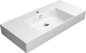 Sapho GSI Kube X - Umyvadlo 100x47 cm, ExtraGlaze, bílá 9451111